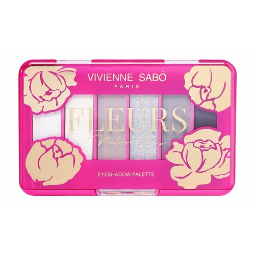 VIVIENNE SABO Палетка теней для век Eyeshadow Palette Palette d'ombres a paupieres Fleurs naturelles, 5 г, 04