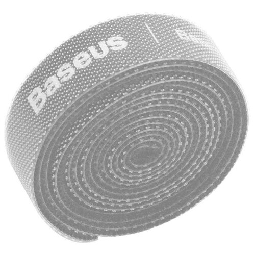 Органайзер проводов Baseus Rainbow Circle Velcro Straps 3m Gray