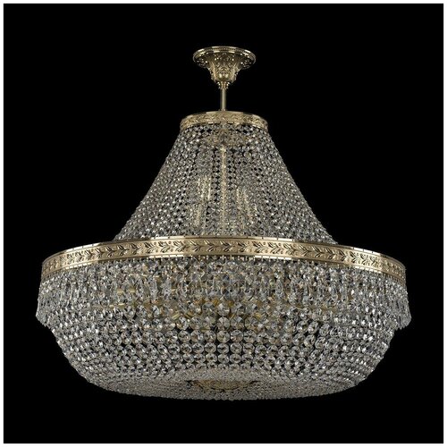 Люстра Bohemia Ivele Crystal 1901 19011/H1/80IV G, E14, 880 Вт, кол-во ламп: 22 шт., цвет: золотой