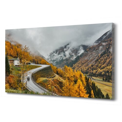 Картина на холсте "Осень" PRC-845 (45x30см). Натуральный холст