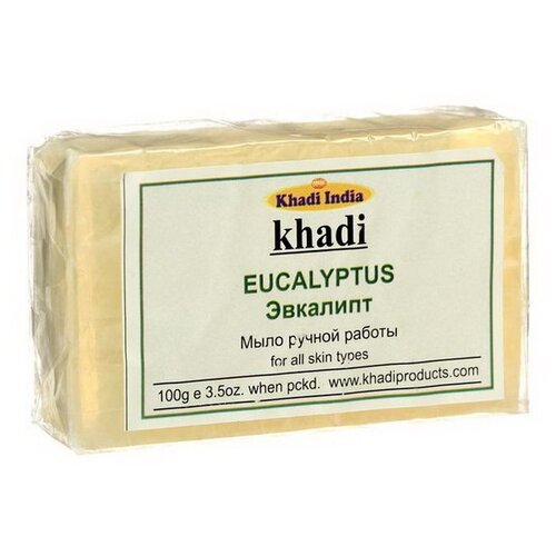 Khadi Мыло кусковое Eucalyptus, 100 г