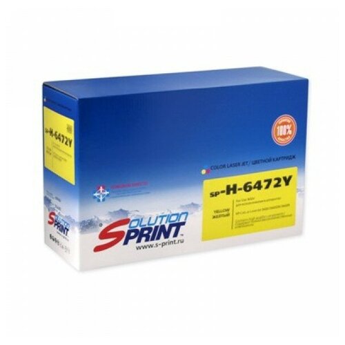 Картридж Sprint SP-H-Q6472A Y