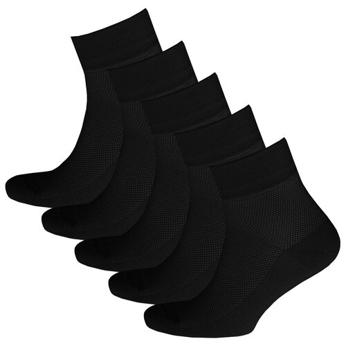 Носки STATUS, 5 пар, размер 25, черный