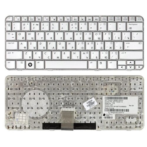 Клавиатура для ноутбука HP AETT9U00010 серебристая