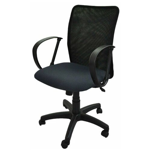 Компьютерное кресло Factor Капри офисное, обивка: сетка/текстиль, цвет: черный