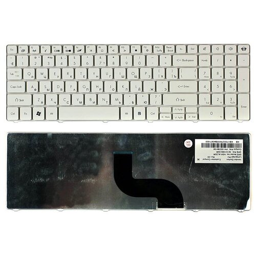 Клавиатура для ноутбука Acer Aspire 5250 белая
