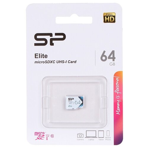 SD карта Silicon power Elite UHS-1 SP064GBSTXBU1V21