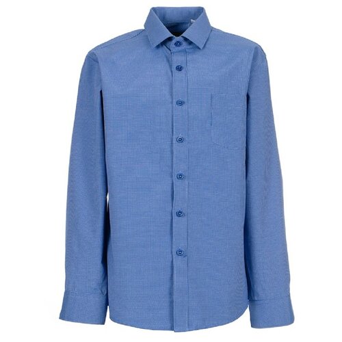 Школьная рубашка Imperator, размер 164-170, синий