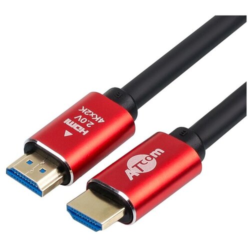 Atcom / Кабель HDMI - HDMI 2м AT5941 Red/Gold VER 2.0 черный