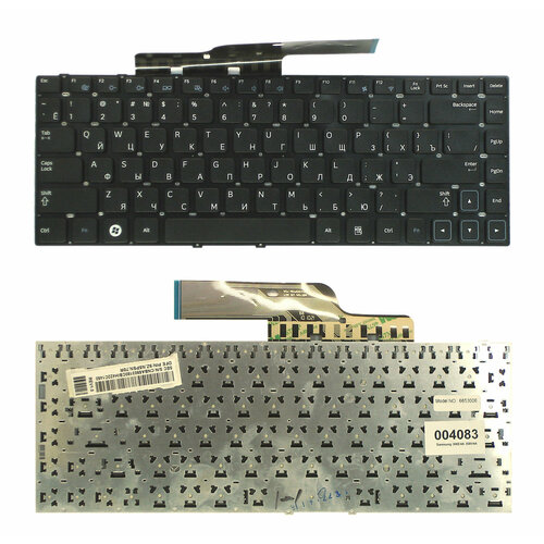 Клавиатура для ноутбука Samsumg 300V4A-A05 черная без рамки