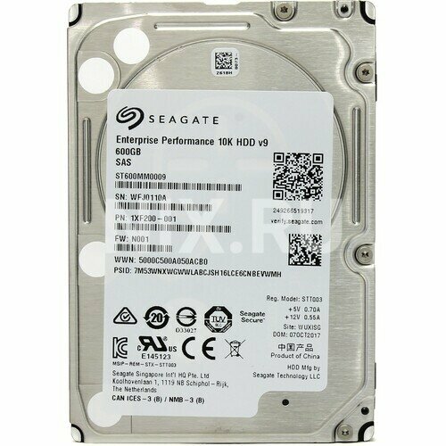 Жесткий диск Seagate Enterprise Performance 10K ST600MM0009