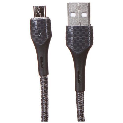 Аксессуар Ldnio LS521 USB - MicroUSB 2.4A 1m Grey LD_B4530