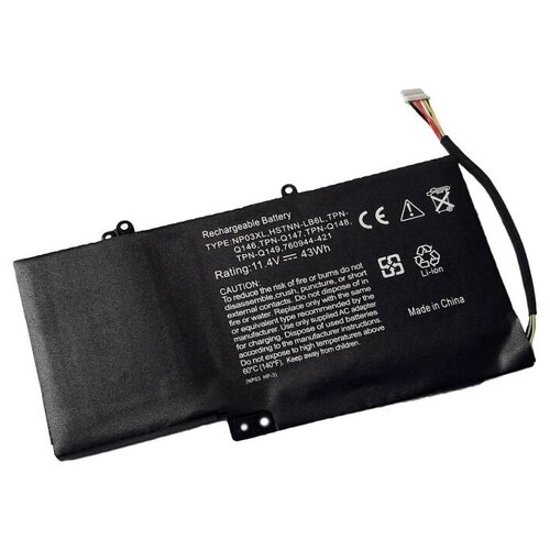 Аккумулятор для ноутбука HP Envy X360 15, Pavilion 13-a000 Series (11.4V, 3720mAh). PN: 760944-421, TPN-Q149, HSTNN-LB6L