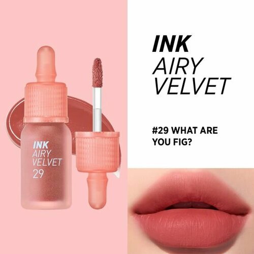 Помада для губ тинт PERIPERA INK AIRY VELVET TINT #29 What are you Fig?