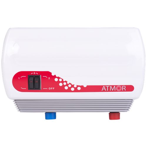 Проточный электрический водонагреватель Atmor In-Line 12, белый