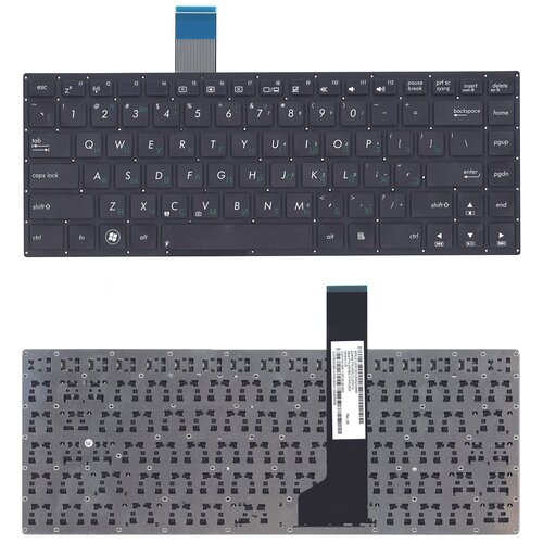 Клавиатура для ноутбука Asus MP-12F33K0-920W, русская, черная