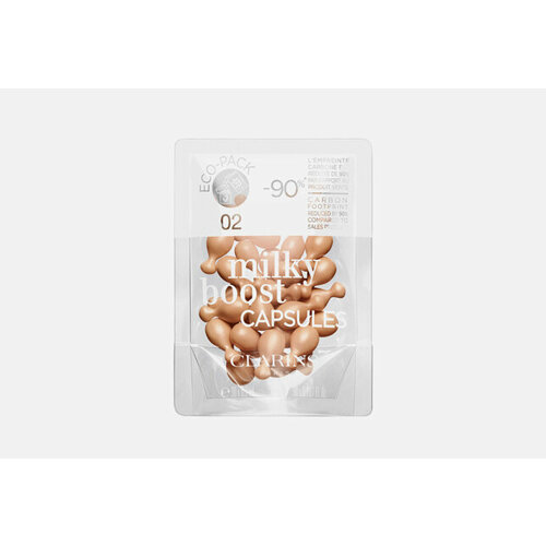 Тональный флюид для лица в капсулах (рефилл) MILKY BOOST CAPSULES