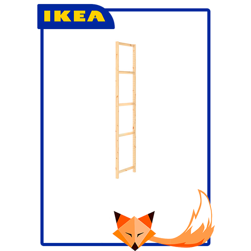 Стойка для стеллажа IKEA Ivar 50x226 см, сосна