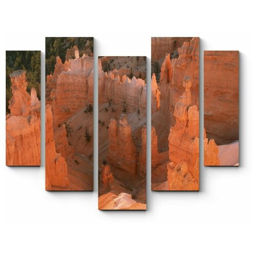 Модульная картина Крутой каньон181x147