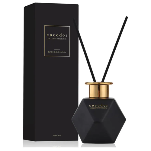 COCODOR Ароматический диффузор для дома "Белый мускус "Black Gold Edition Diffuser White Musk 200 мл.