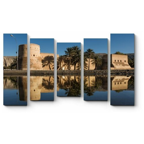 Модульная картина Замок Хасаб100x60