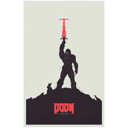 Постер / Плакат / Картина Doom 50х70 см в подарочном тубусе