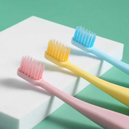 Набор зубных щеток для детей 3шт / Зубные щетки, Эко щетки