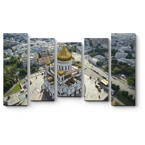 Модульная картина Священный Храм в сердце столицы170x102
