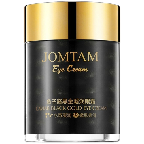 Антивозрастной крем для кожи вокруг глаз с чёрной икрой и золотом Jomtam Eye Cream Caviar Black Gold Moisturizing
