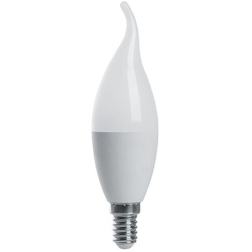 Лампа светодиодная LED 13вт Е14 дневной матовая свеча на ветру 38114 FERON
