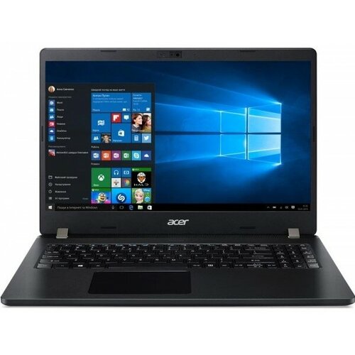 Ноутбук ACER TravelMate P2, 15,6 FHD (1920х1080) IPS, i5-10210U 1.60 Ghz, 8 GB DDR4, 256GB PCIe NVMe SSD, UHD Graphics , FPR, 48Wh, Linux, Black