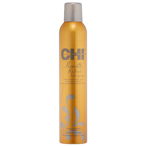 CHI Лак для волос Keratin Flex finish, средняя фиксация, 284 мл