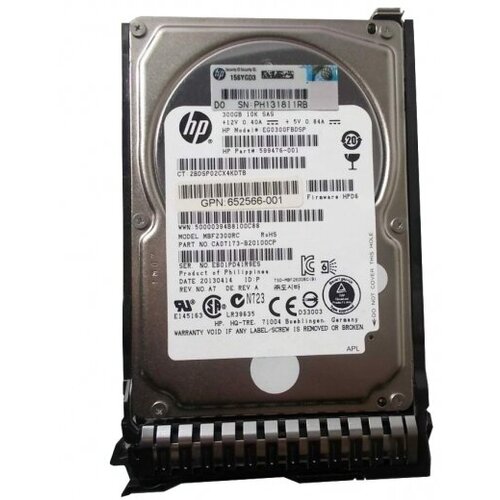Жесткий диск HP CA07173-B20100CP 300Gb SAS 2,5" HDD