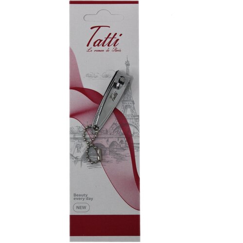 Клиппер для ногтей Tatti малый с цепочкой серебро 52016-14