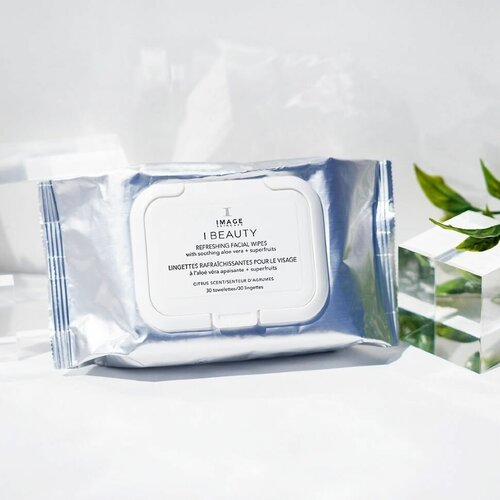 Image Skincare I BEAUTY Refreshing Facial Wipes Очищающие салфетки для лица, 30 шт