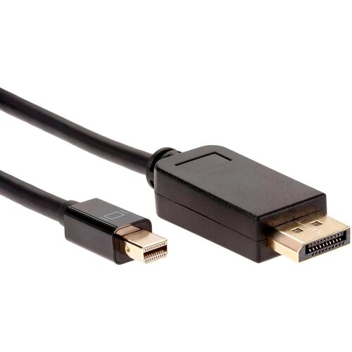 Кабель Mini DisplayPort M -> Display Port M 4K*60 Hz 1,8м iOpen (Aopen/Qust) VCOM Кабель-переходник AOpen/Qust Mini DisplayPort M/DisplayPort M (ACG682-1.8M)