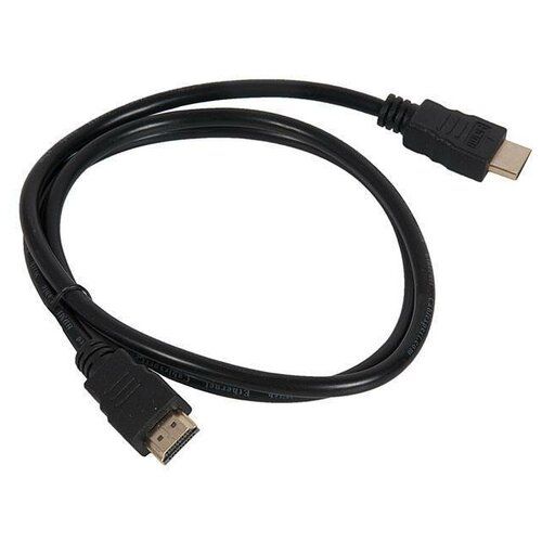 Кабель HDMI Gembird/Cablexpert CC-HDMI4-1M, 1м, v1.4, 19M/19M, черный, позол. разъемы, экран, пакет