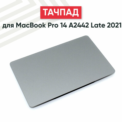 Тачпад (плата) для ноутбука Apple MacBook Pro A2442, серый