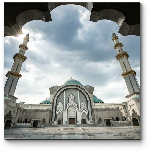 Модульная картина Величественная мечеть, Куала-Лумпур50x50