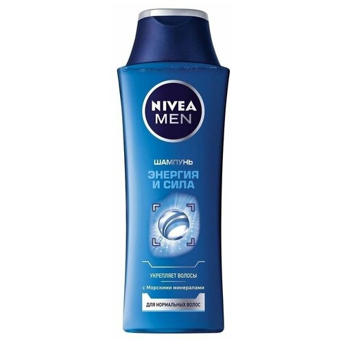 Nivea Шампунь для волос Nivea Men «Энергия и сила», 400 мл