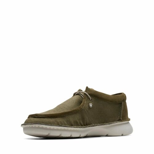 Полуботинки Clarks, размер 43 EU, зеленый
