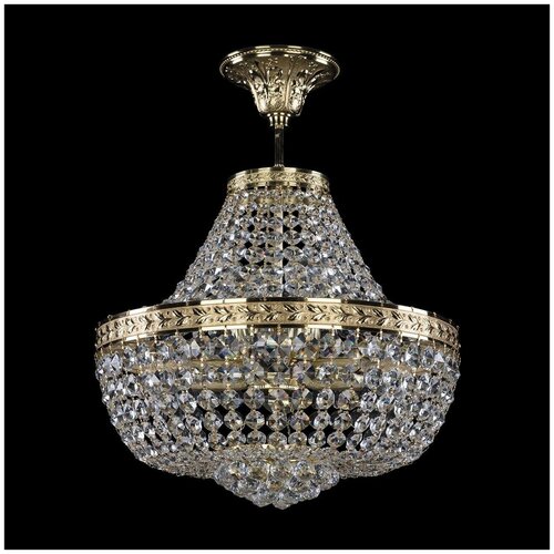 Люстра Bohemia Ivele Crystal 1928 19281/H1/35IV G, E14, 240 Вт, кол-во ламп: 6 шт., цвет: золотой