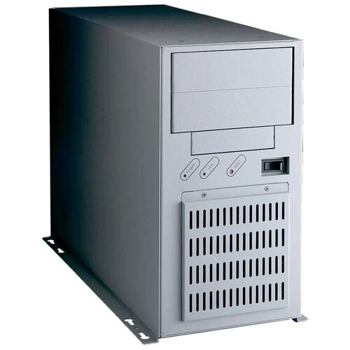 IPC-6608BP-00D Desktop/Wallmount Chassis, PICMG 1.0/1.3, Drive bays: 2*5.25" + 1*3.5", 8xFullSize ExpSlot, 1x120mm fan, w/o PSU, D
