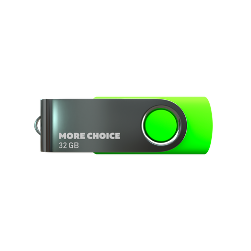 Флеш накопитель памяти USB 32Gb 2.0 More Choice MF32-4 Green