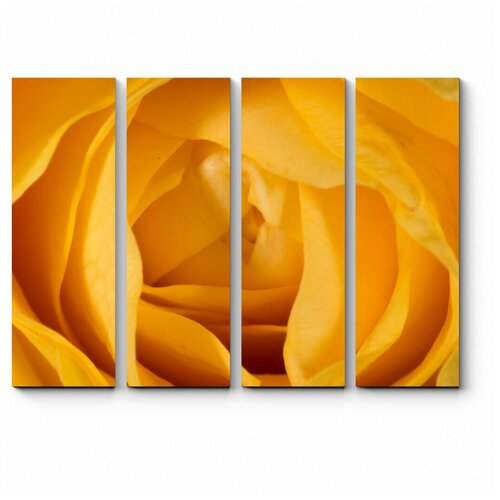 Модульная картина Солнечная роза 80x60