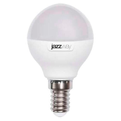 Лампа светодиодная PLED-SP-G45 7Вт шар 5000К холод. бел. E14 540лм 230В JazzWay 4690601027870, 1шт