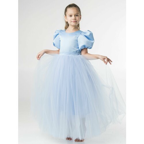 Платье KROLLY, размер 140-146, голубой