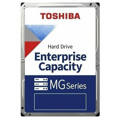Toshiba Жесткий диск 8ТБ Toshiba Enterprise Capacity MG08ADA800E, 7200об/мин, 256МБ (SATA III) (oem)