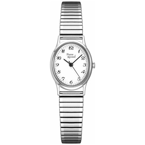 Наручные часы Pierre Ricaud, белый, серебряный
