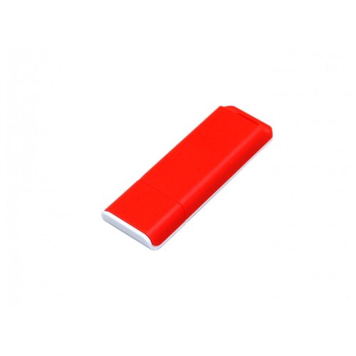 Оригинальная двухцветная флешка для нанесения логотипа (64 Гб / GB USB 2.0 Красный/Red Style Flash drive Стиль для фирменного логотипа)